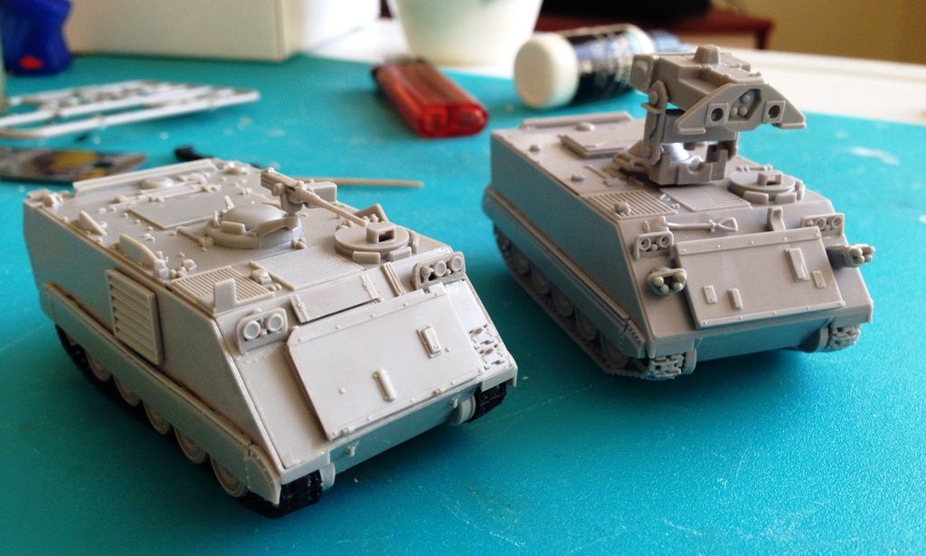 miniafv: Elegant dual "Trumpeter M113" & "Esci M901" Comparsion.. (by Erhan Atalay)
